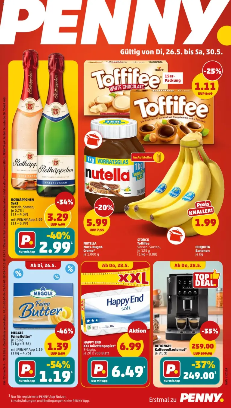 Prospekt Penny angeboten ab montag nächste Woche blättern
